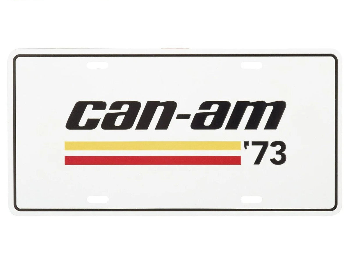 CAN-AM ORV VINTAGE LICENSE PLATE – PartsDepot