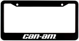 CAN-AM ORV LICENSE PLATE FRAME – PartsDepot